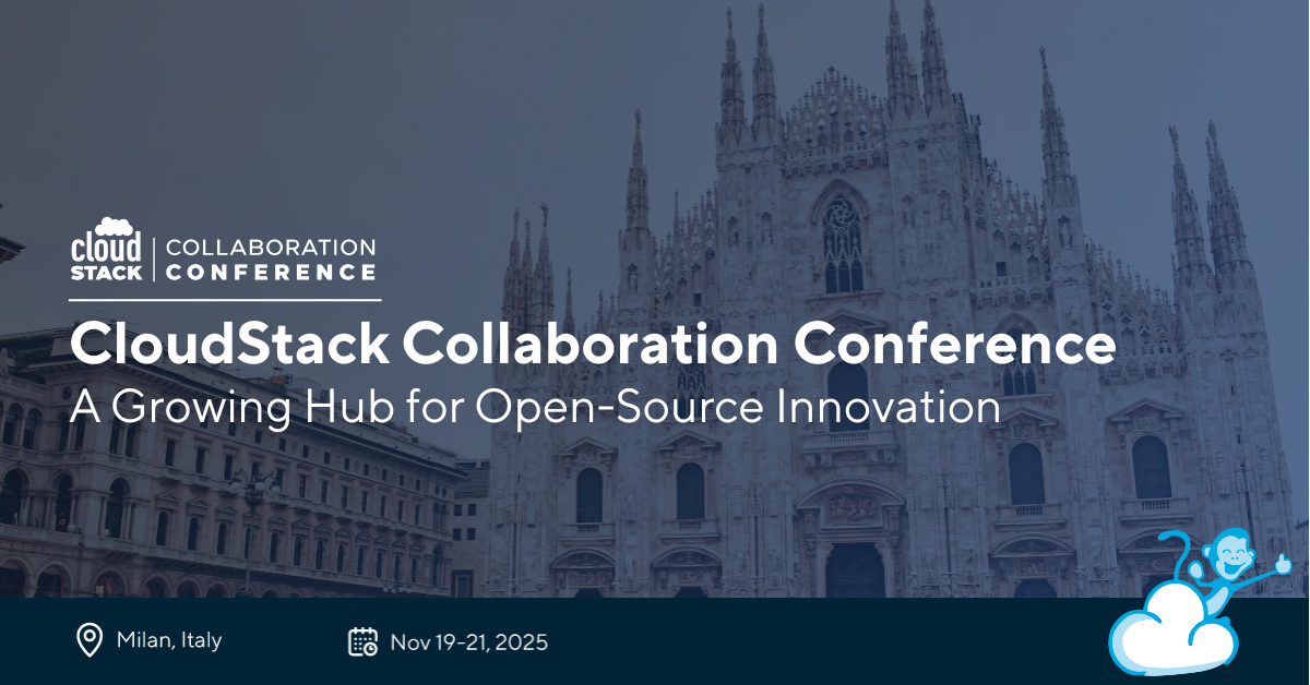 CloudStack Collaboration Conference: A Growing Hub for Open-Source Innovation - CloudstackCollab.org